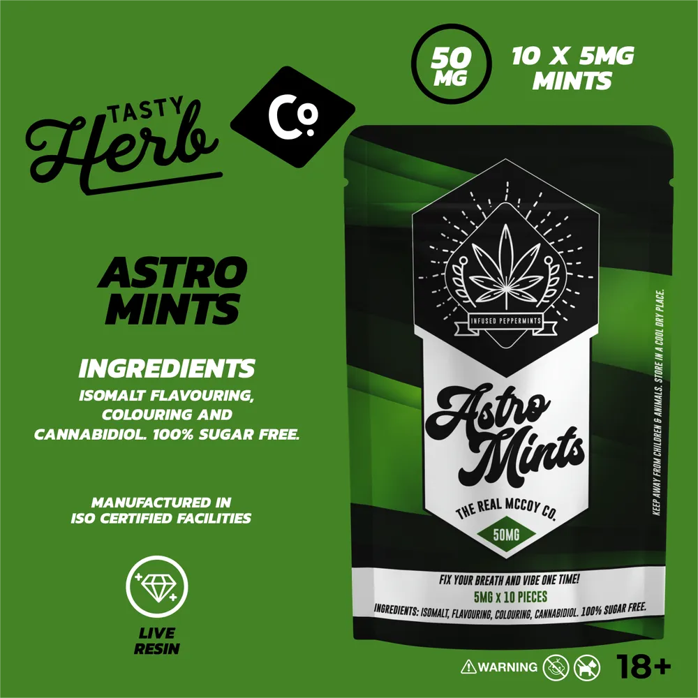 ASTRO MINTS - 50MG (5MG X 10) – Sir Vape