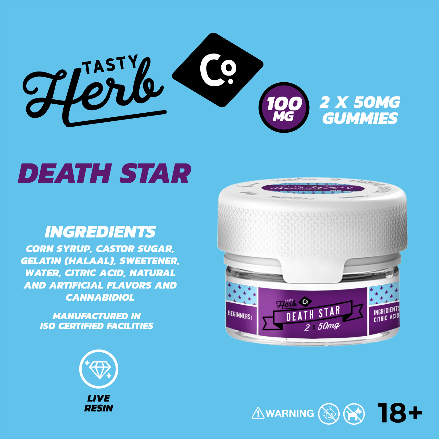 DEATH STAR - 100MG (2 X 50MG) – Sir Vape